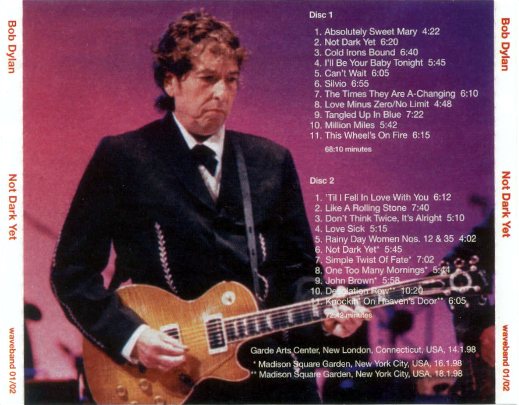 Bootleg CD artwork "N"