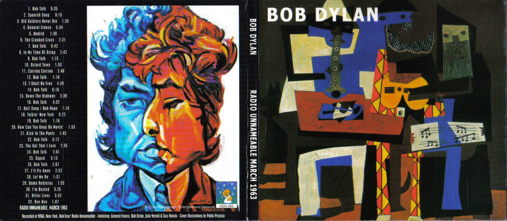 Bootleg CD artwork "R"