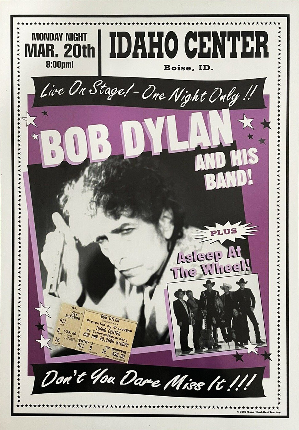 Dylanstubs.com - Posters 2000-2004